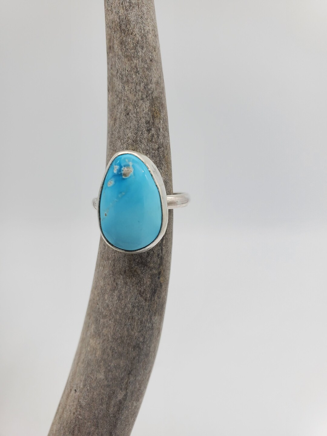 Blue Bird Mine Turquoise Ring, Size 7, R183 - Etsy