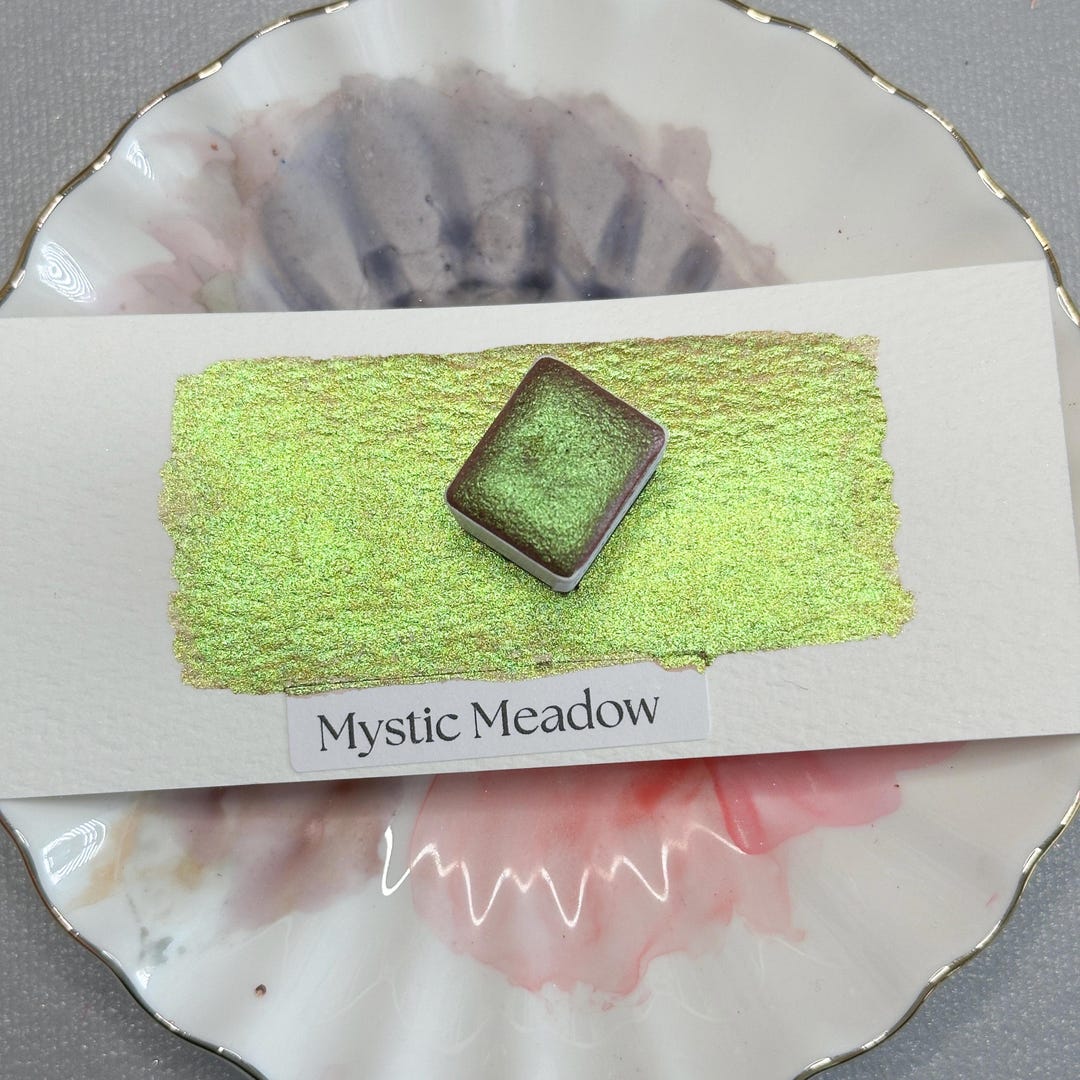 Mystic Meadow Watercolor | Handmade Color-shifting Paint | Pigment ...