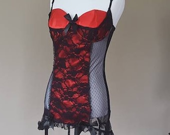 Merry widow lingerie | Etsy