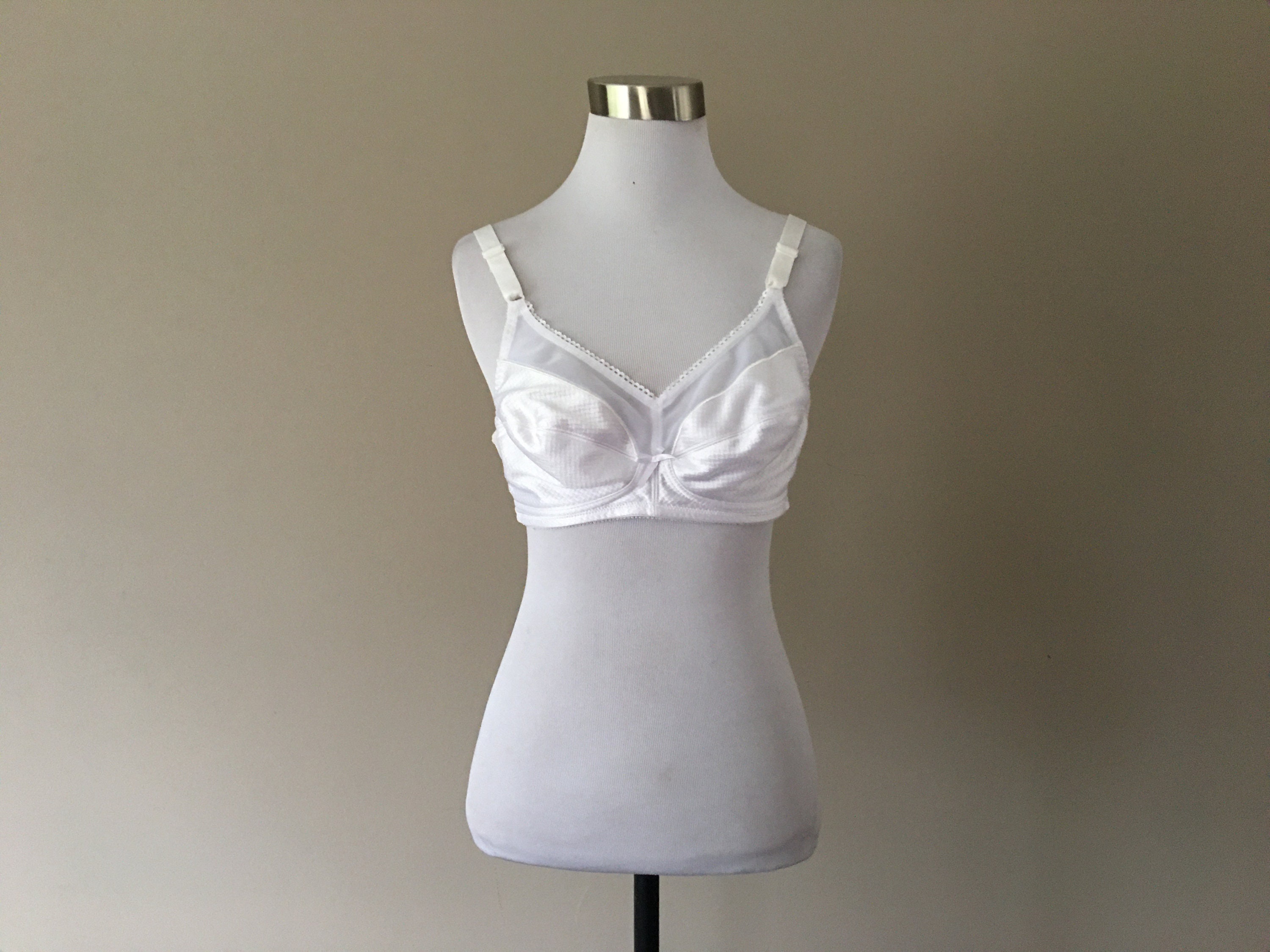 Bra 38B Bali White Soft Cup Brassiere Metric 85 Vintage | Etsy