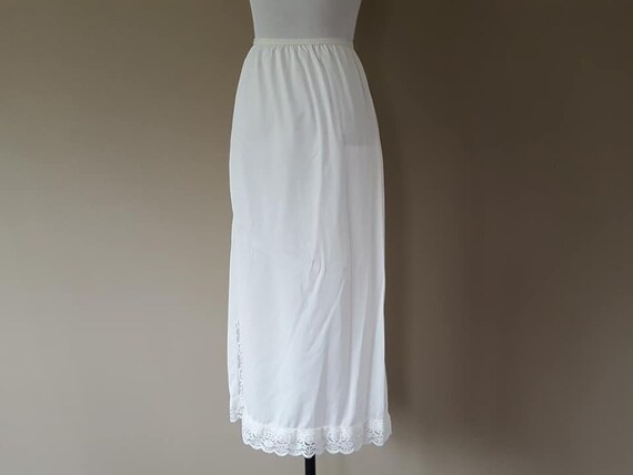 Half Slip Small Komar 34 Inches Long Formal Long Whit… - Gem