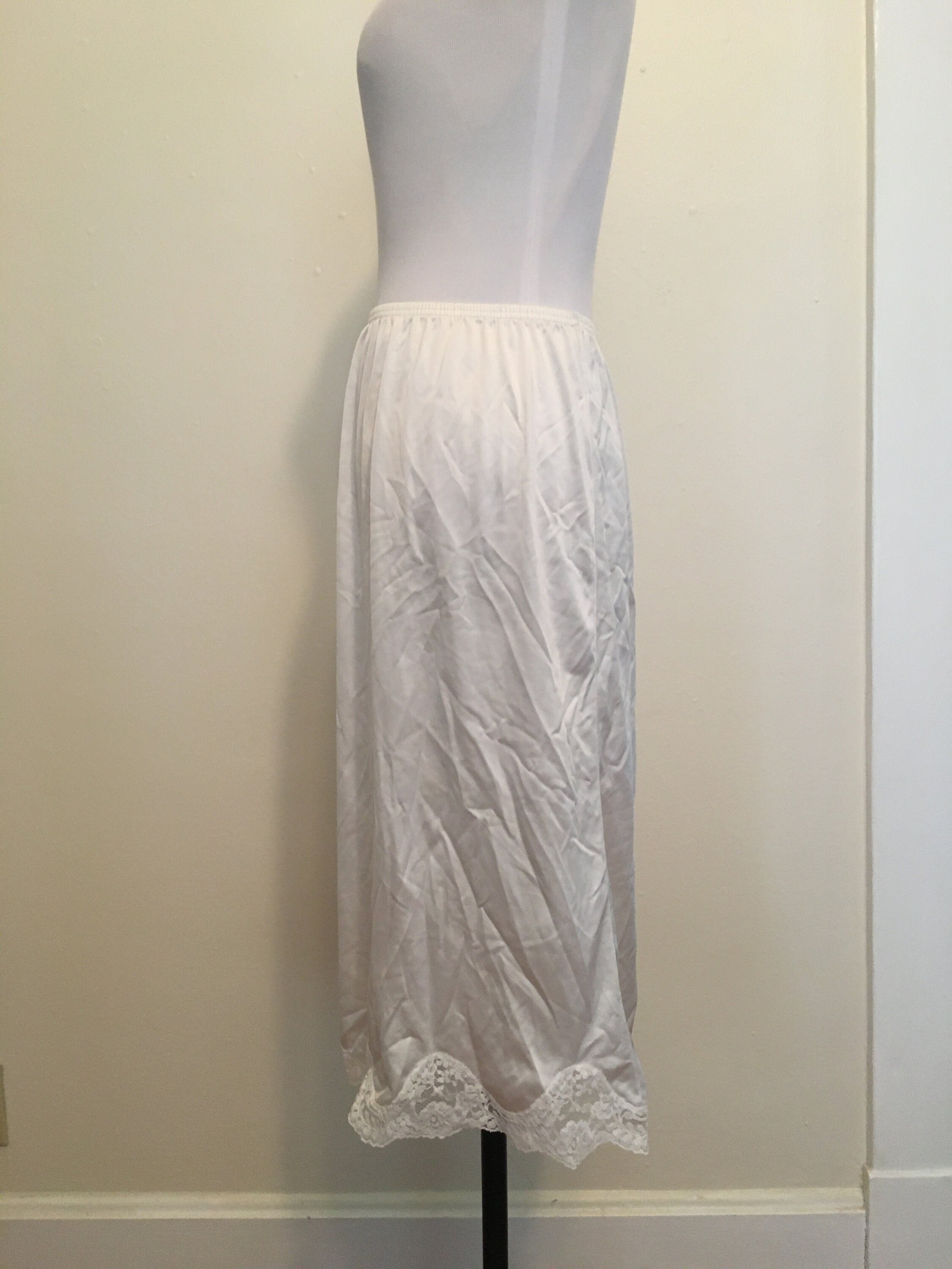 Half Slip 27 White Lace Extender 3 Kick . . - Etsy