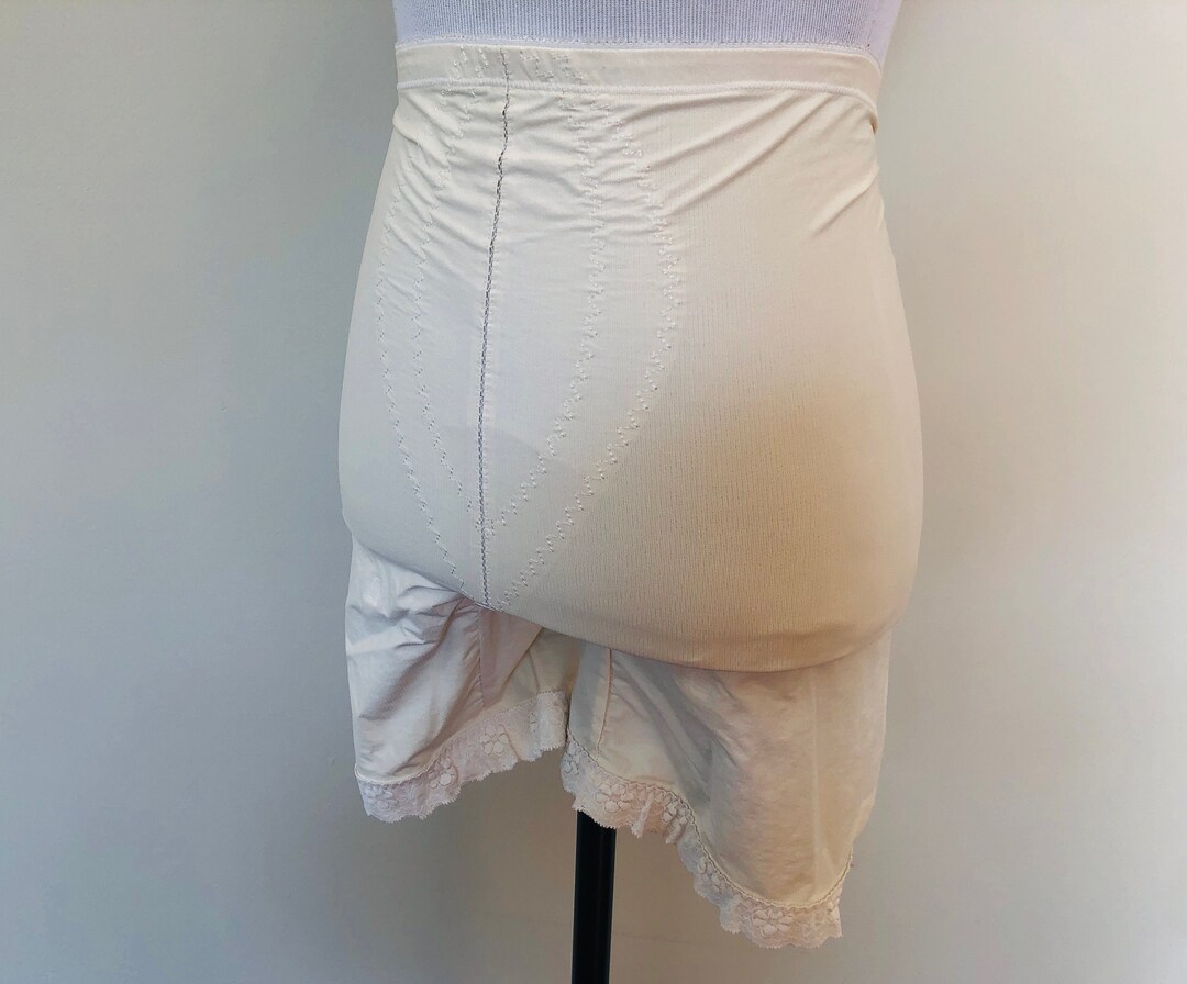 White Medium Playtex Its A Girdle Made in USA Vintage - Etsy