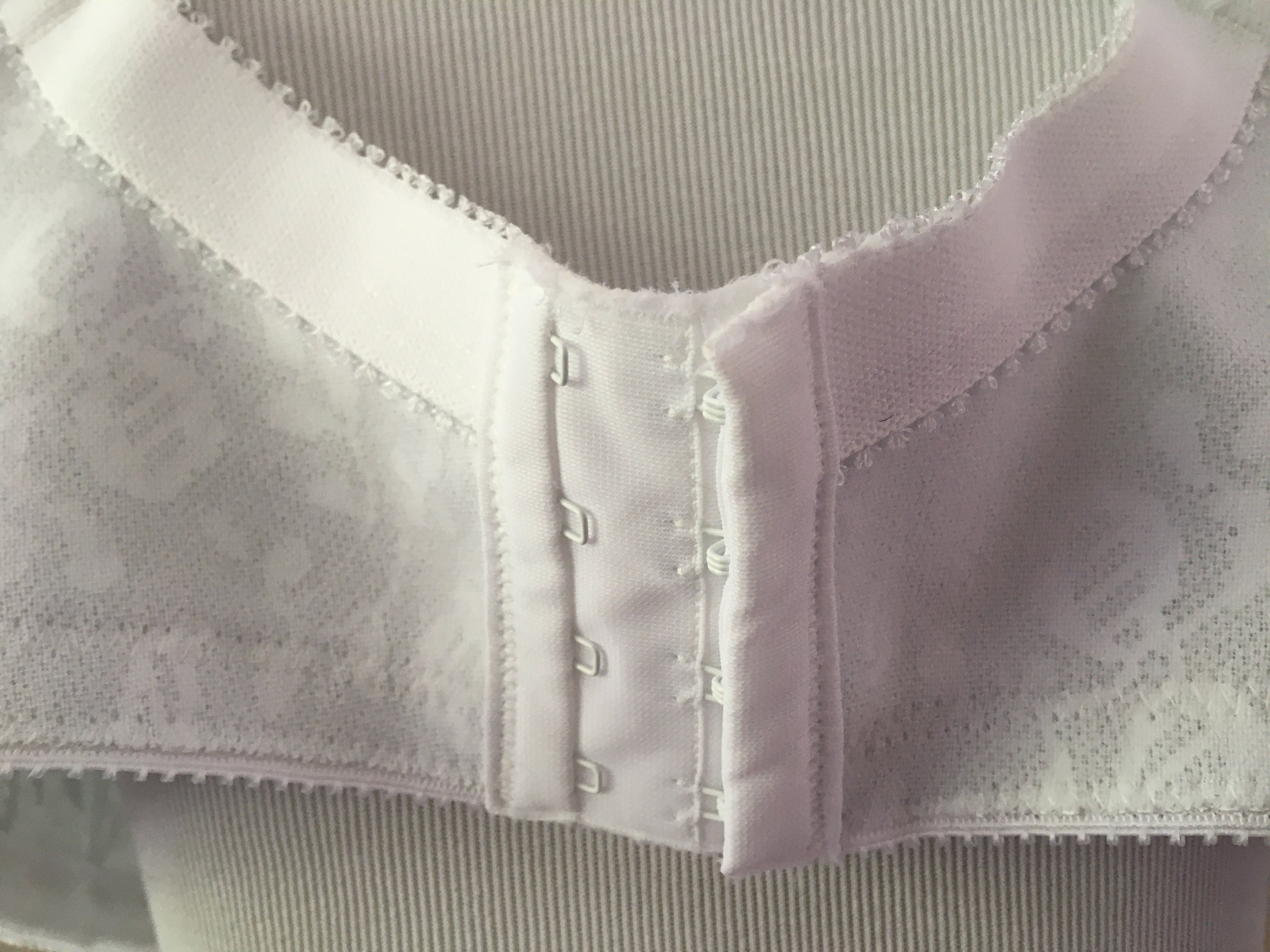 Bra 48C Playtex White Lace Trim Soft Cup Plus Size Brassiere | Etsy