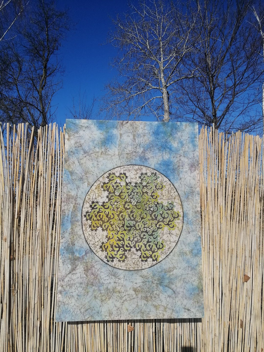 Batik Mandala power Power Mandala - Etsy