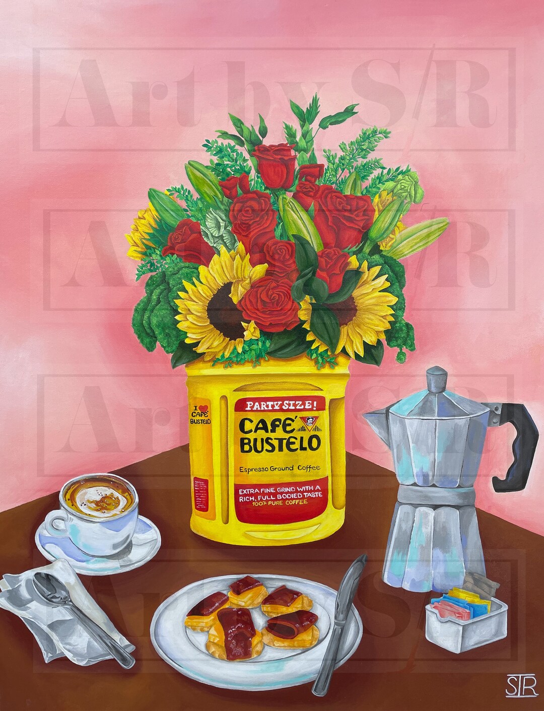 Flores Y Cafecito - Etsy