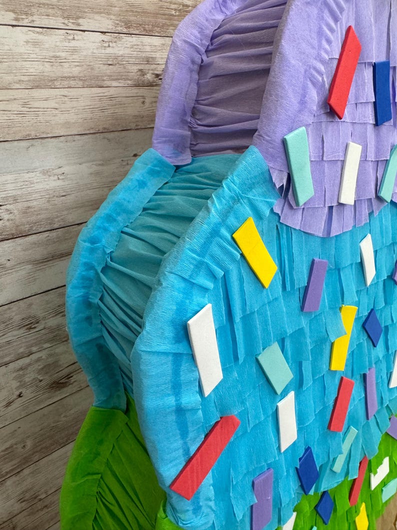Ice Cream Piñata – 23"tall Cake Birthday Party, Kids Birthday ...