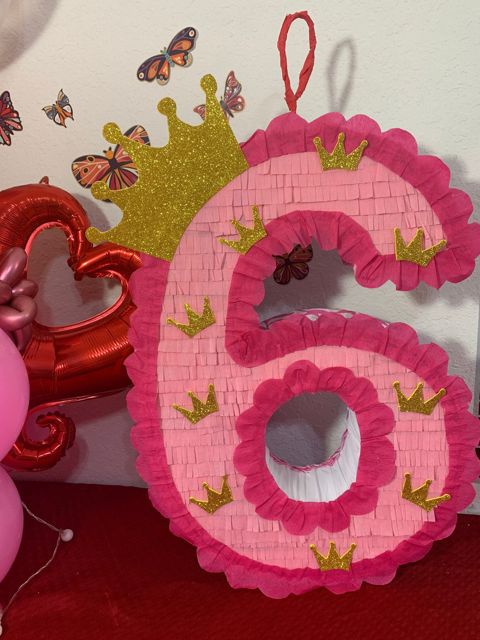 Number Crown Pinata Girls - Etsy