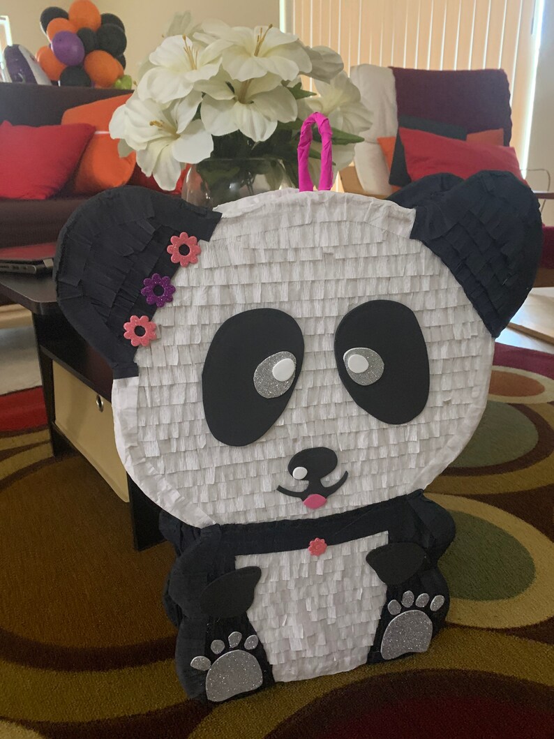 Panda Pinata. Party Decorations Supplies - Etsy