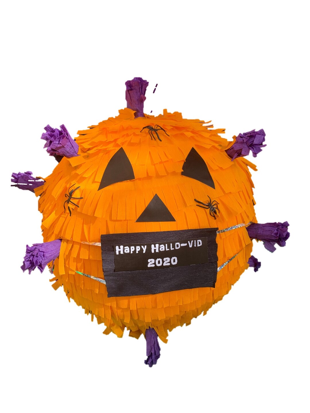 Halloween Pumpkin Pinata. Virus Pinata!!! Halloween Party Decorations ...