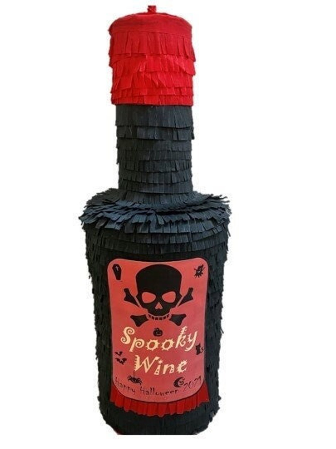 Halloween Wine Pinata. Halloween Party Decorations. Limited Edition - Etsy