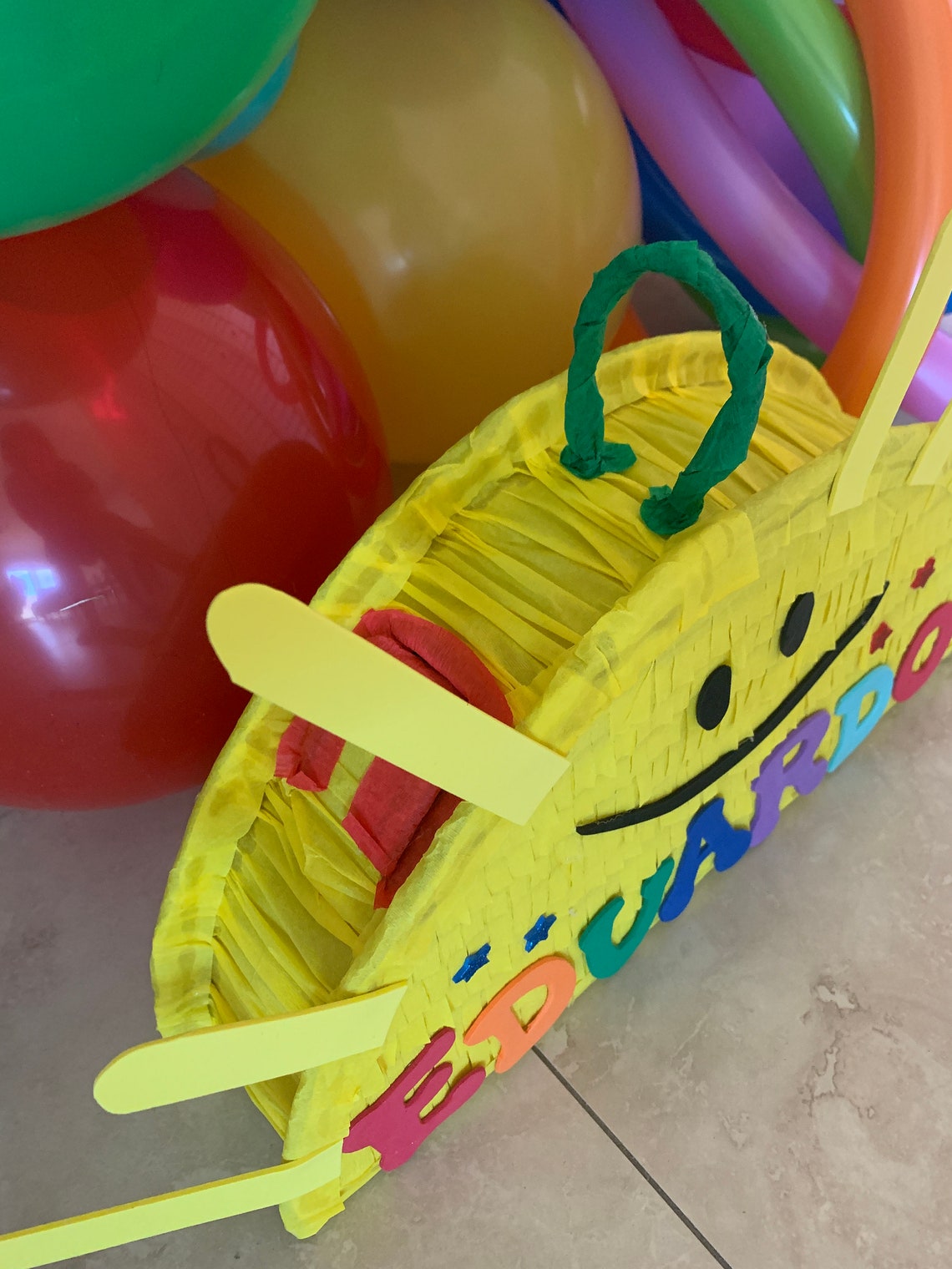 Sun Pinata. Custom Name. Party Decoration Supplies max. 5 - Etsy