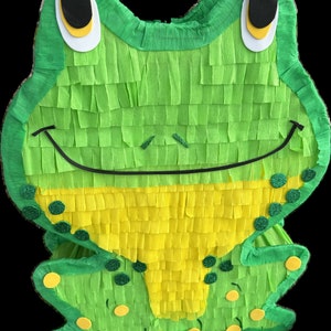 Frog Pinata. Party Decorations Supplies. Zoo Party - Etsy