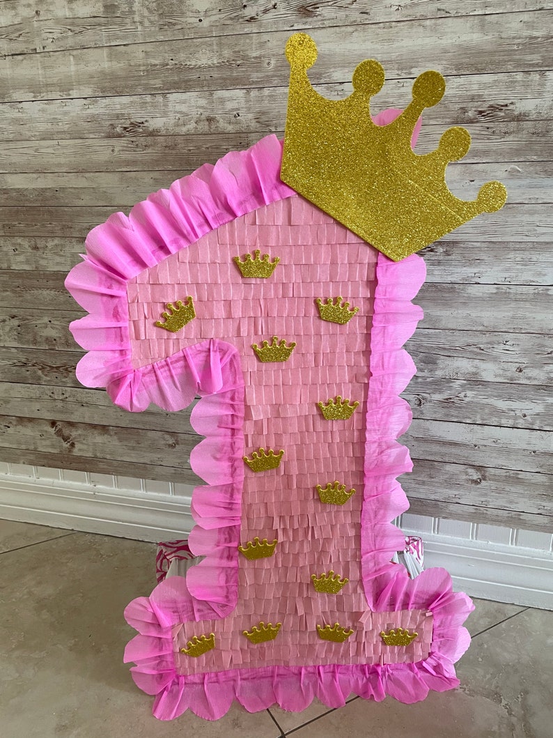 Number Crown Pinata Girls - Etsy