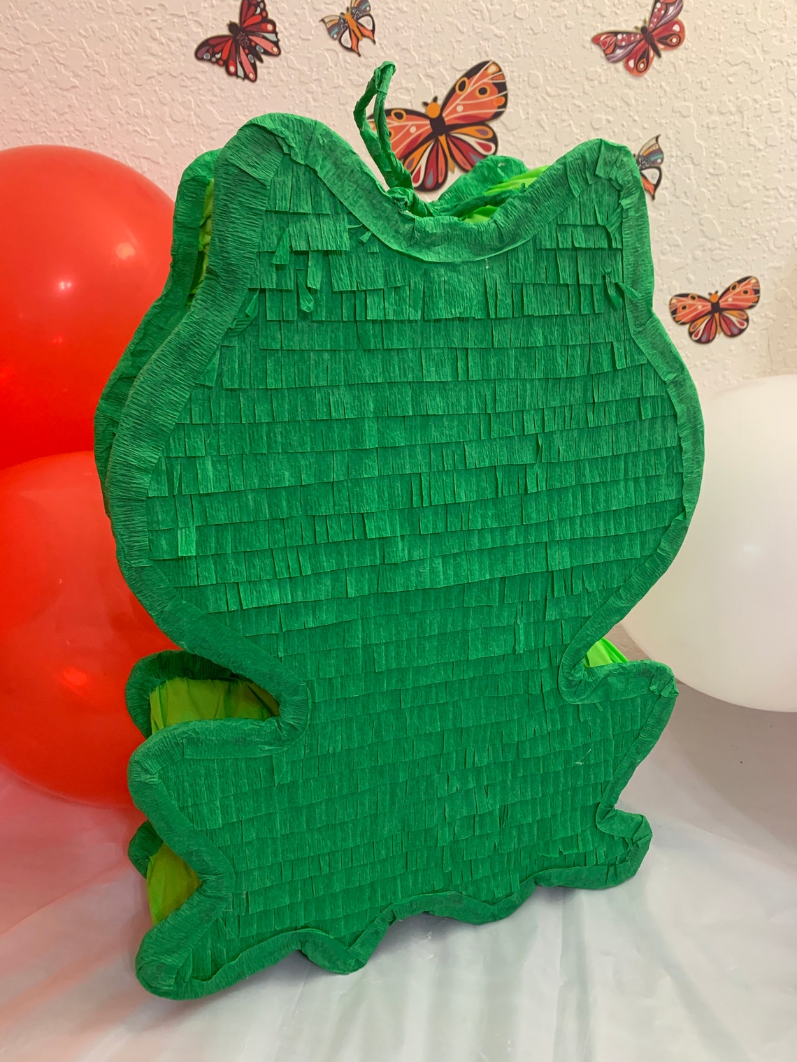 Frog Pinata. Party Decorations Supplies. Zoo Party | Etsy