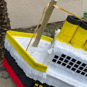 Ship Pinata. Party Decorations. (stick Not Included) - Etsy