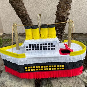 Ship Pinata. Party Decorations. (stick Not Included) - Etsy