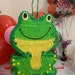 Frog Pinata. Party Decorations Supplies. Zoo Party - Etsy