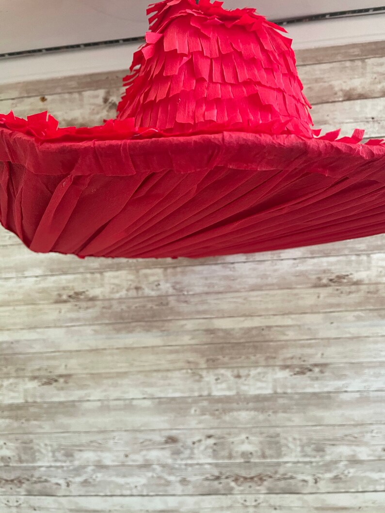 Hat Pinata. small Party Decorations and Supplies. stick Not | Etsy