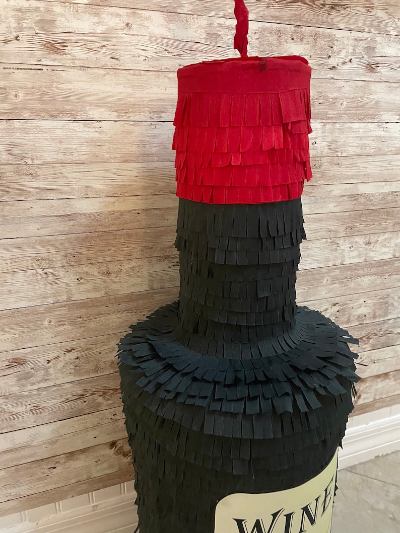 Wine Pinata 3D 28in Tall. Custom. Party Decorations - Etsy