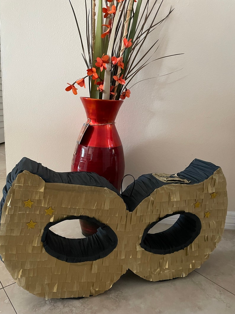 Mask Pinata. Mask. Party Decorations and Supplies. stick Not - Etsy