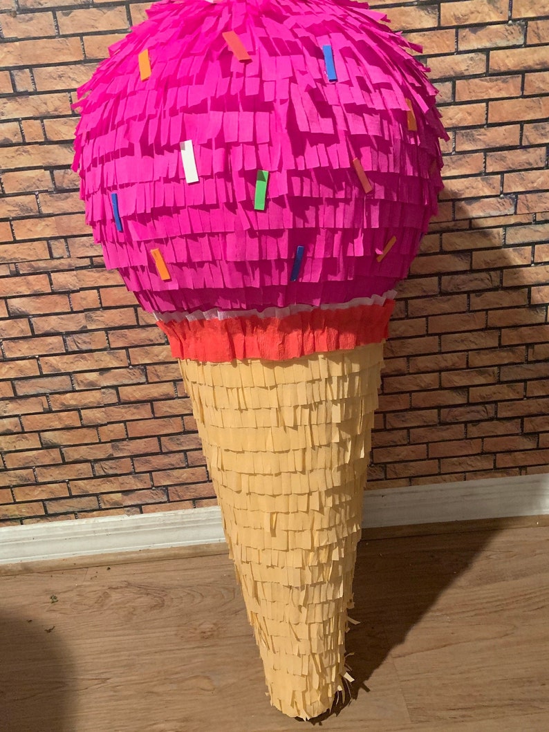 Ice cream Piñata. Party Decorations and Supplies | Etsy
