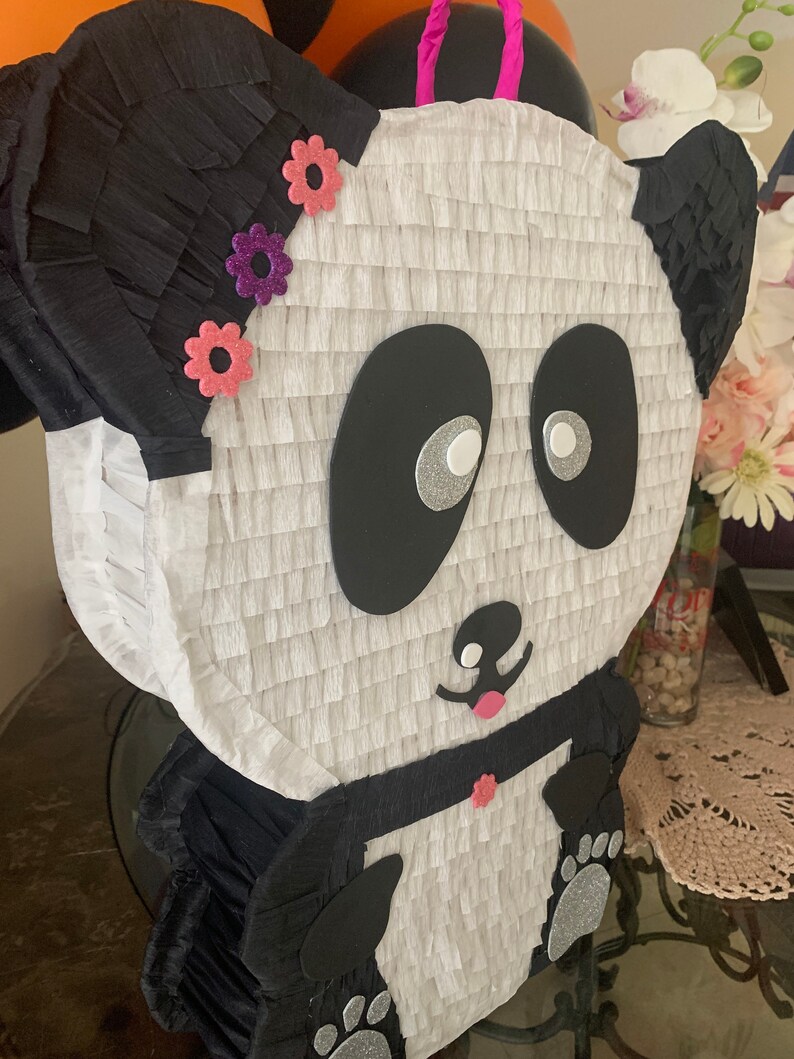 Panda Pinata. Party Decorations Supplies - Etsy