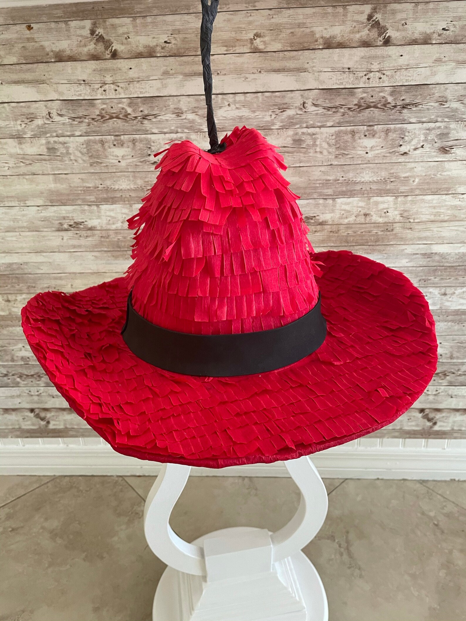 Hat Pinata. small Party Decorations and Supplies. stick Not | Etsy