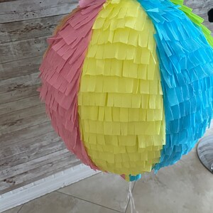 Hot Air Balloon Piñata – Colorful Balloon Party Decor, Birthday ...
