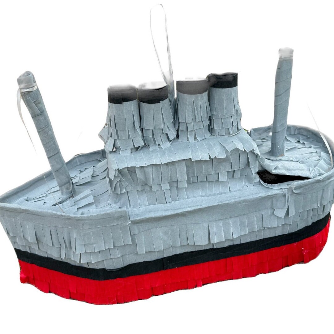 American Navy Ship Pinata. Party Decorations. (stick Not Included) - Etsy