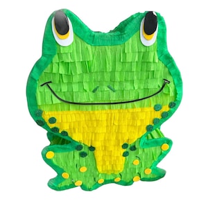 Frog Pinata. Party Decorations Supplies. Zoo Party - Etsy