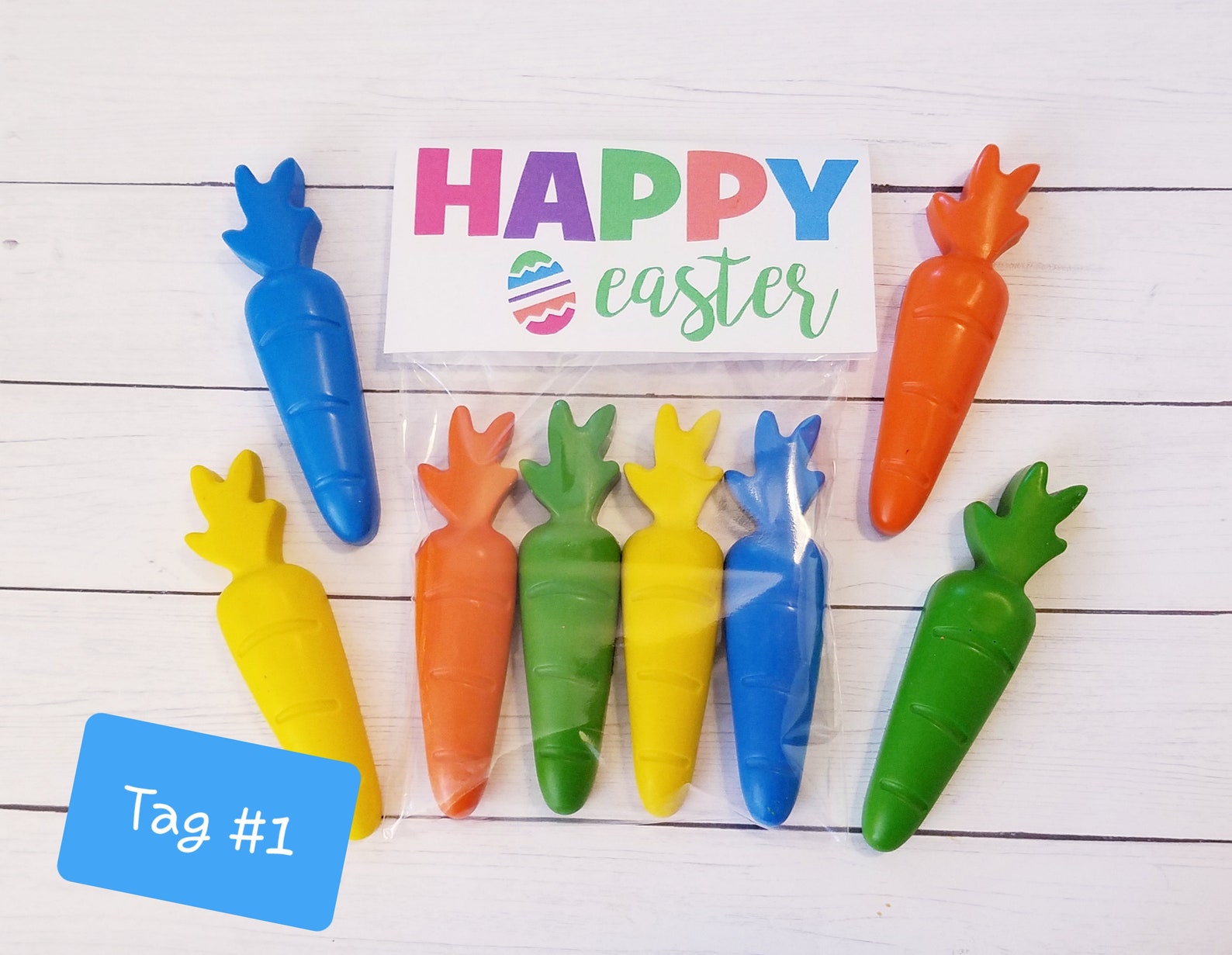Carrot Crayons, Kids Easter Crayons, Easter Bunny, Kids Easter Gifts ...