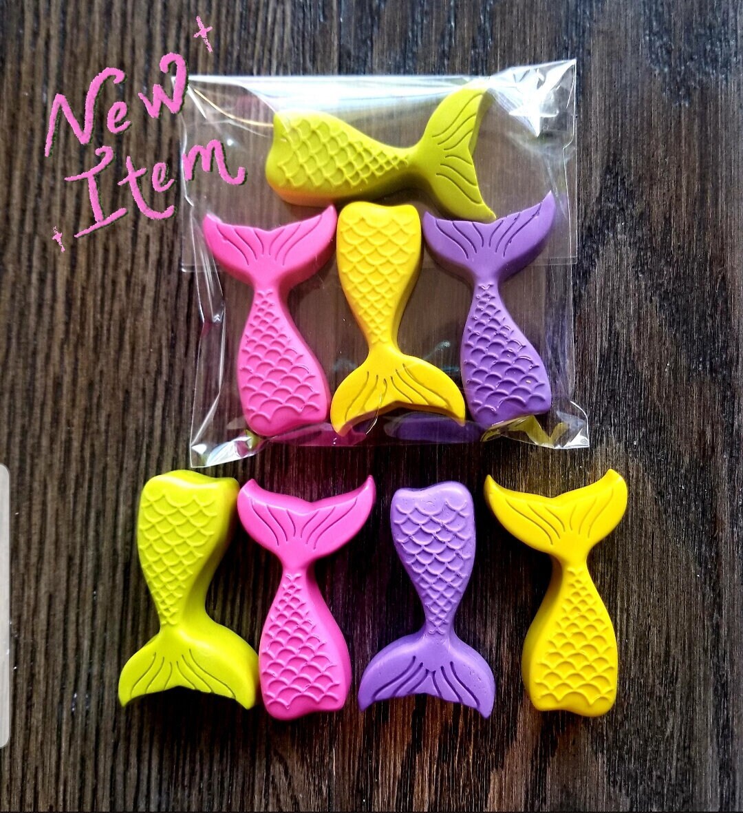 Mermaid Crayons, Mermaid Birthday Party Favors, Under the Sea Party ...