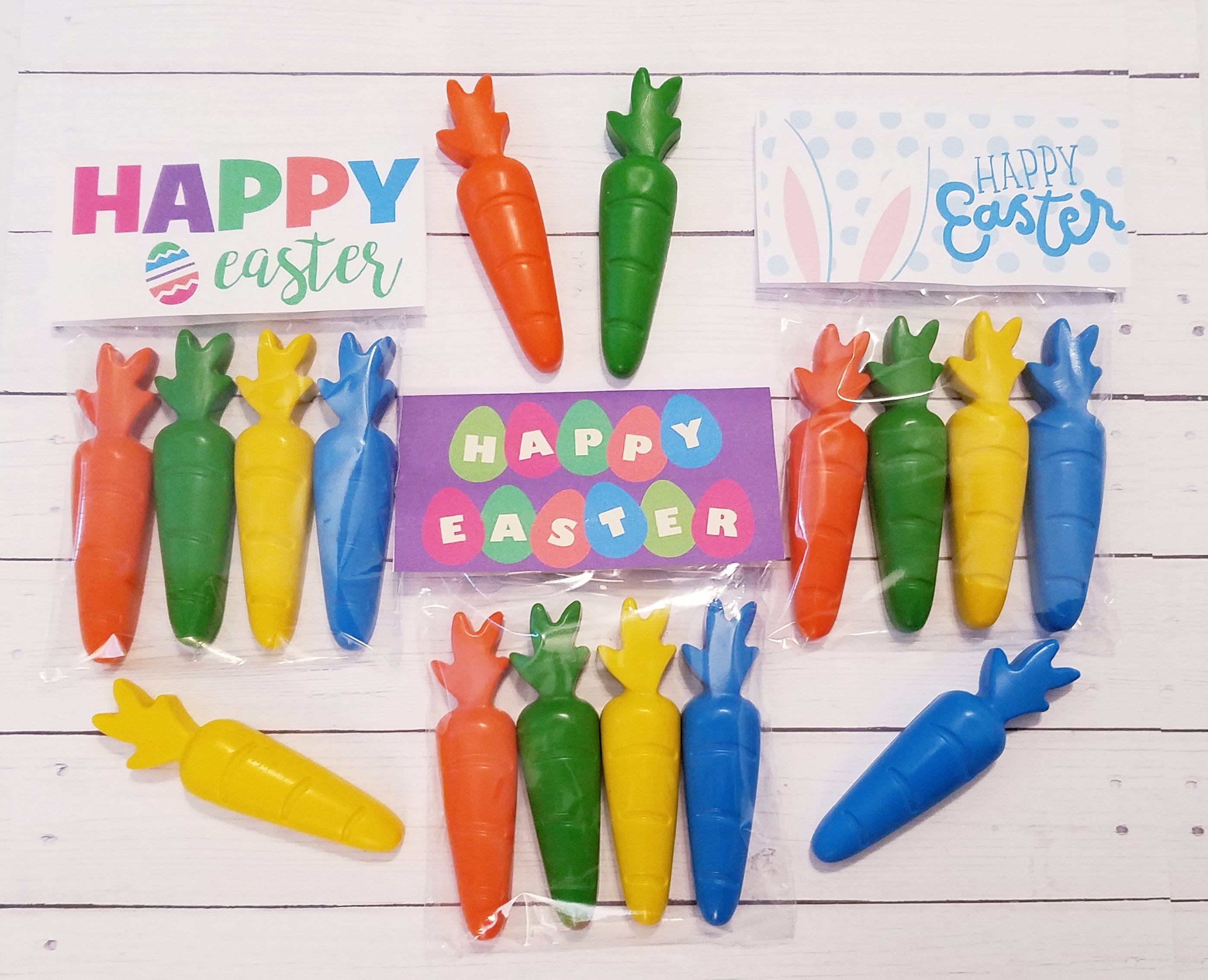 Carrot Crayons Kids Easter Crayons Easter Bunny Kids Easter - Etsy