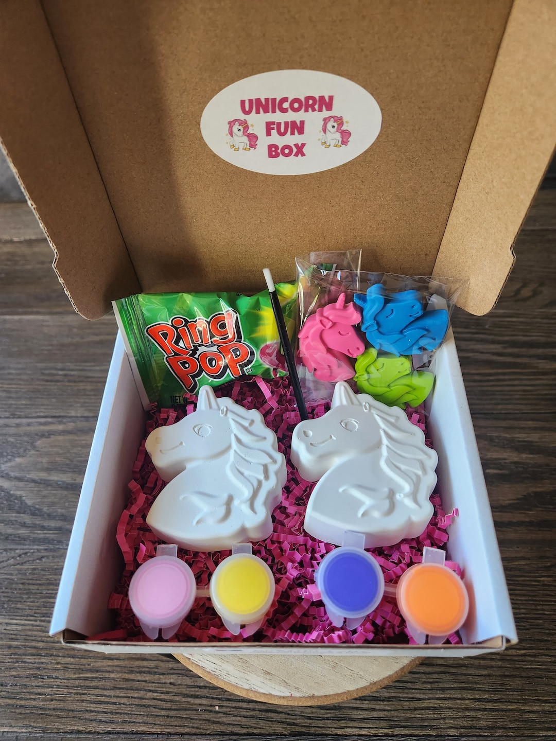 Unicorn Paint Kit, Birthday Party Favors, Paint Kits for Kids, Unicorn ...