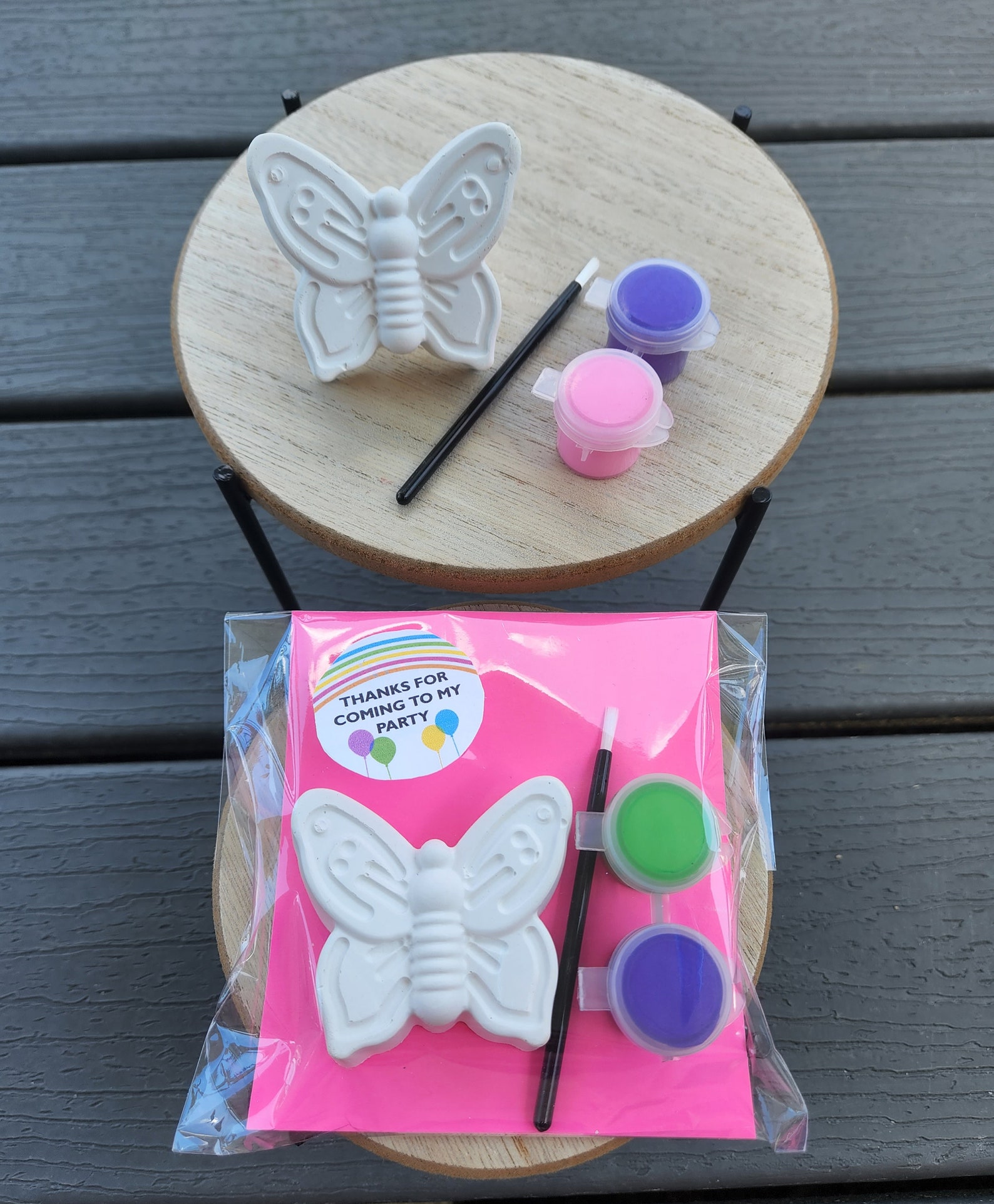 Kids Plaster Paint Set Kids Paint Kit Birthday Party Crafts - Etsy