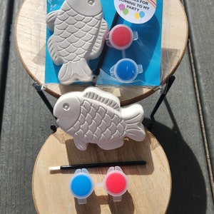 Kids Plaster Paint Set, Kids Paint Kit, Birthday Party Crafts, Party ...