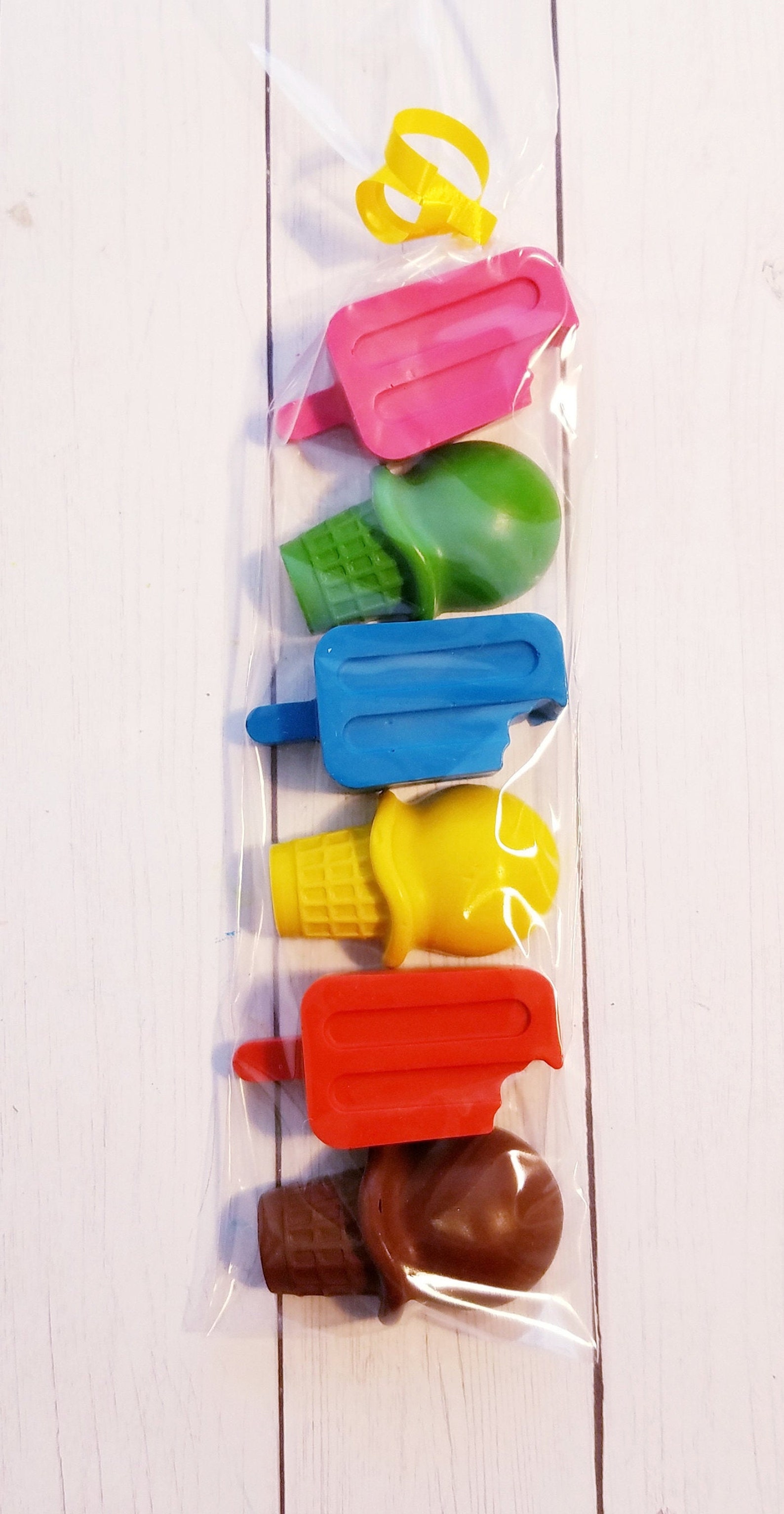 Ice Cream Crayons Ice Cream Party Favors Kids Easter Ice - Etsy