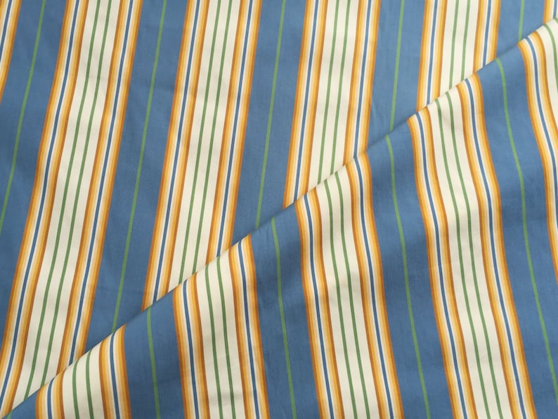 Designer Acetate Striped Fabric, Home Decor, - Etsy