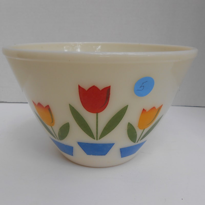 Fire King Tulip - Etsy