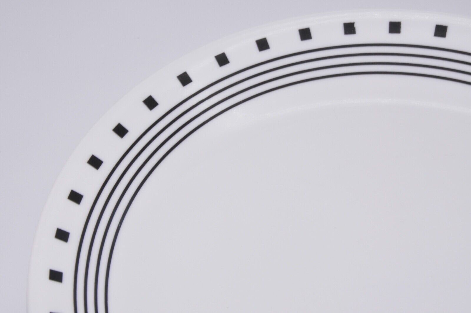 Corelle City Block Dinner Plates, Black and White (set of 6) - Etsy