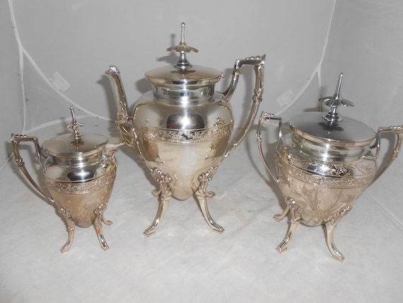 Aesthetic Racine Co Coffee Server Pot Set Creamer Pitcher - Etsy
