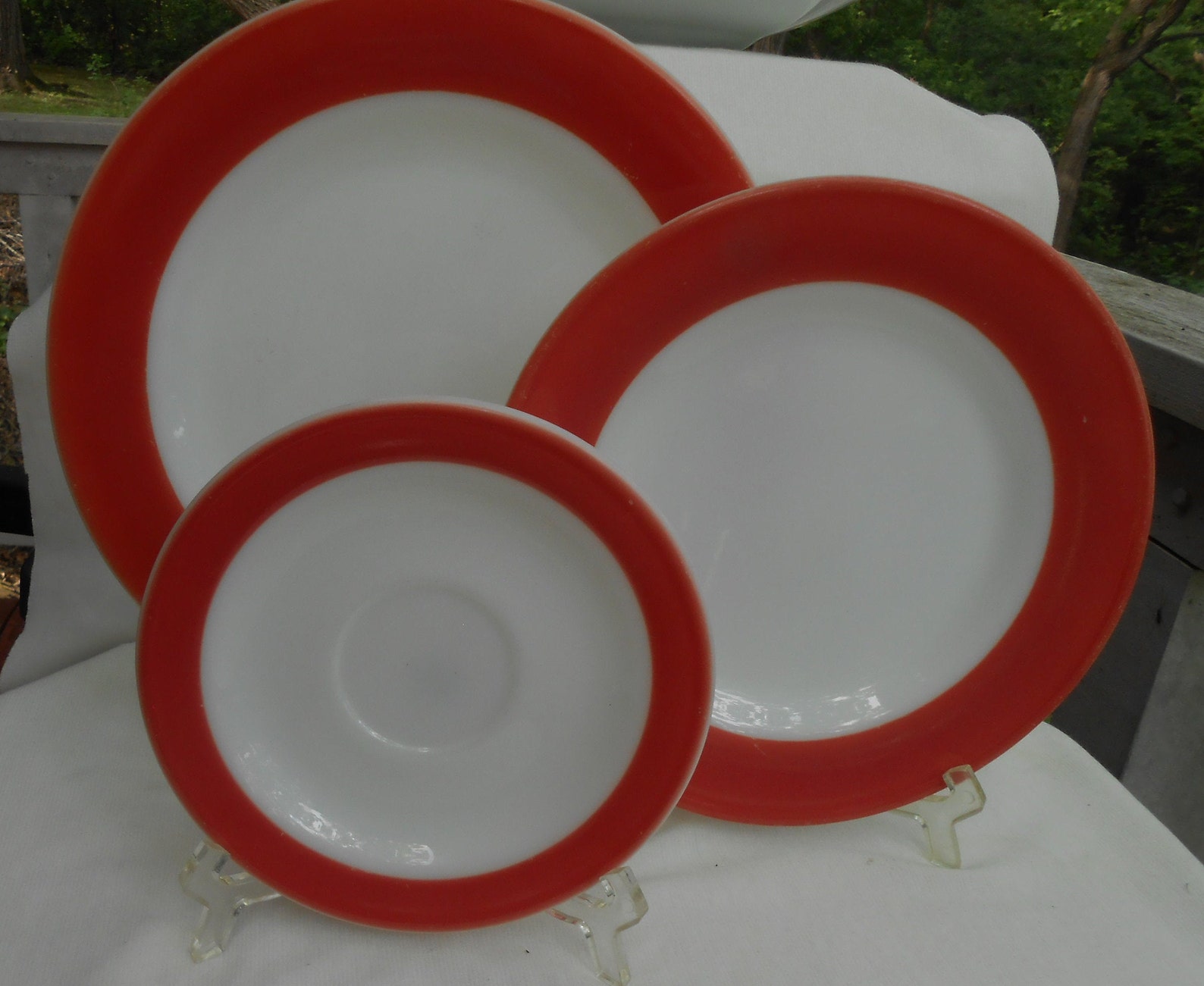 12 P Pyrex Flamingo Pink Dinnerware Dinner Salad Plates Saucer | Etsy