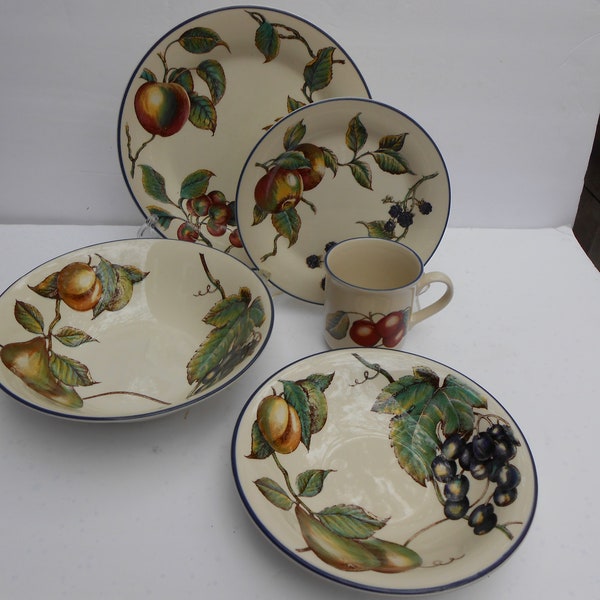 Fruit Design Dinnerware - Etsy