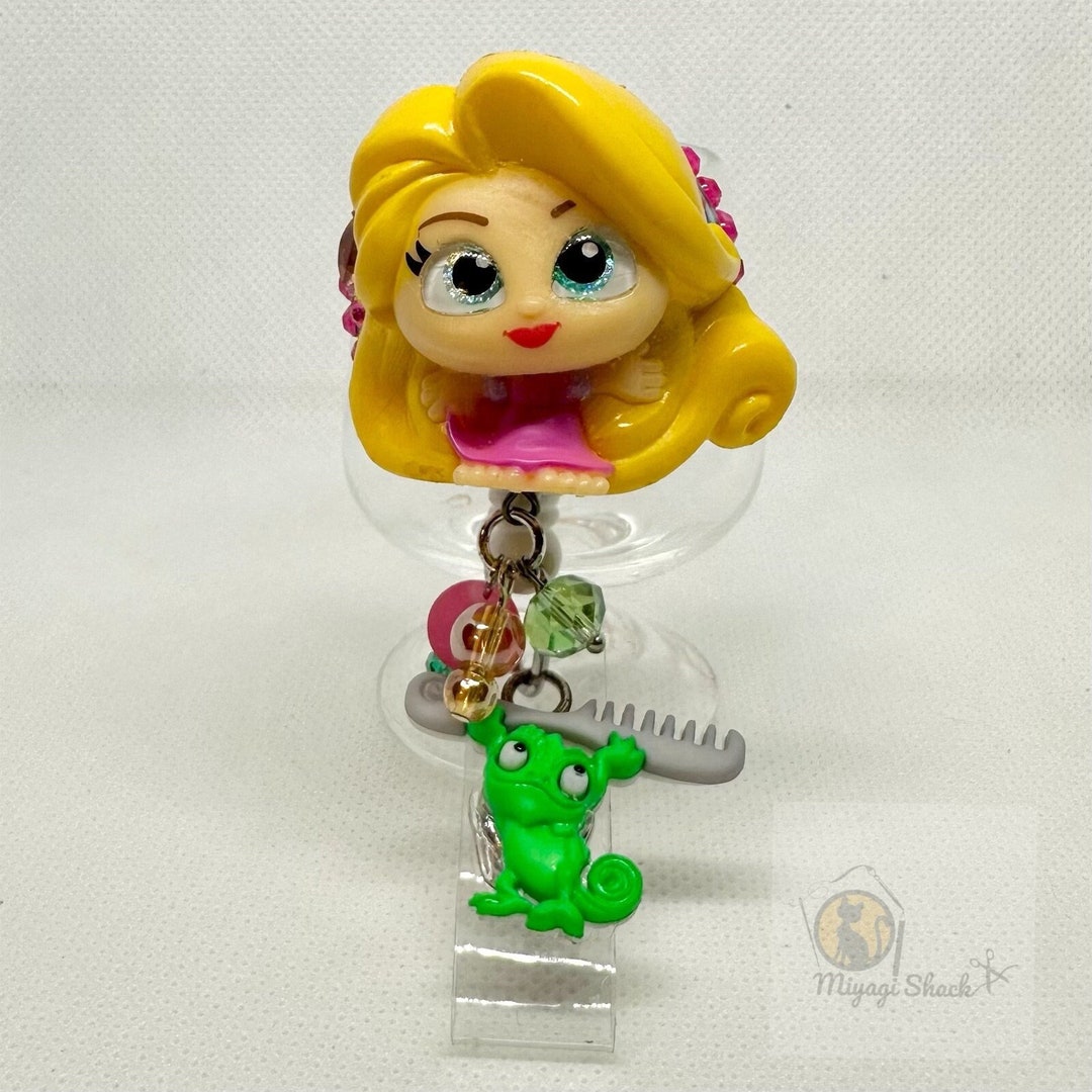 Rapunzel Badge Holder - Etsy