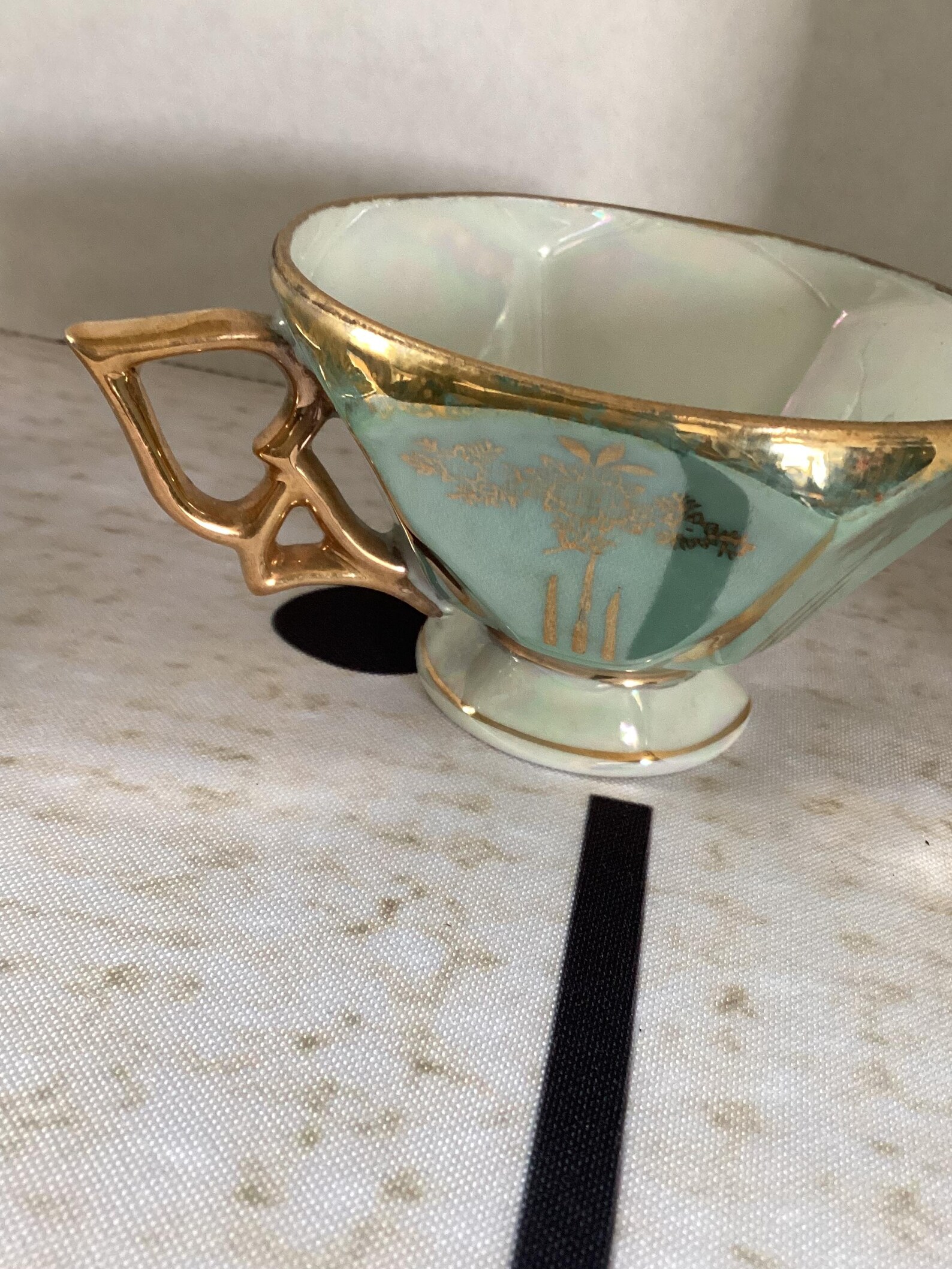 Nippon Yoko Bocki Teacup and Saucer - Etsy