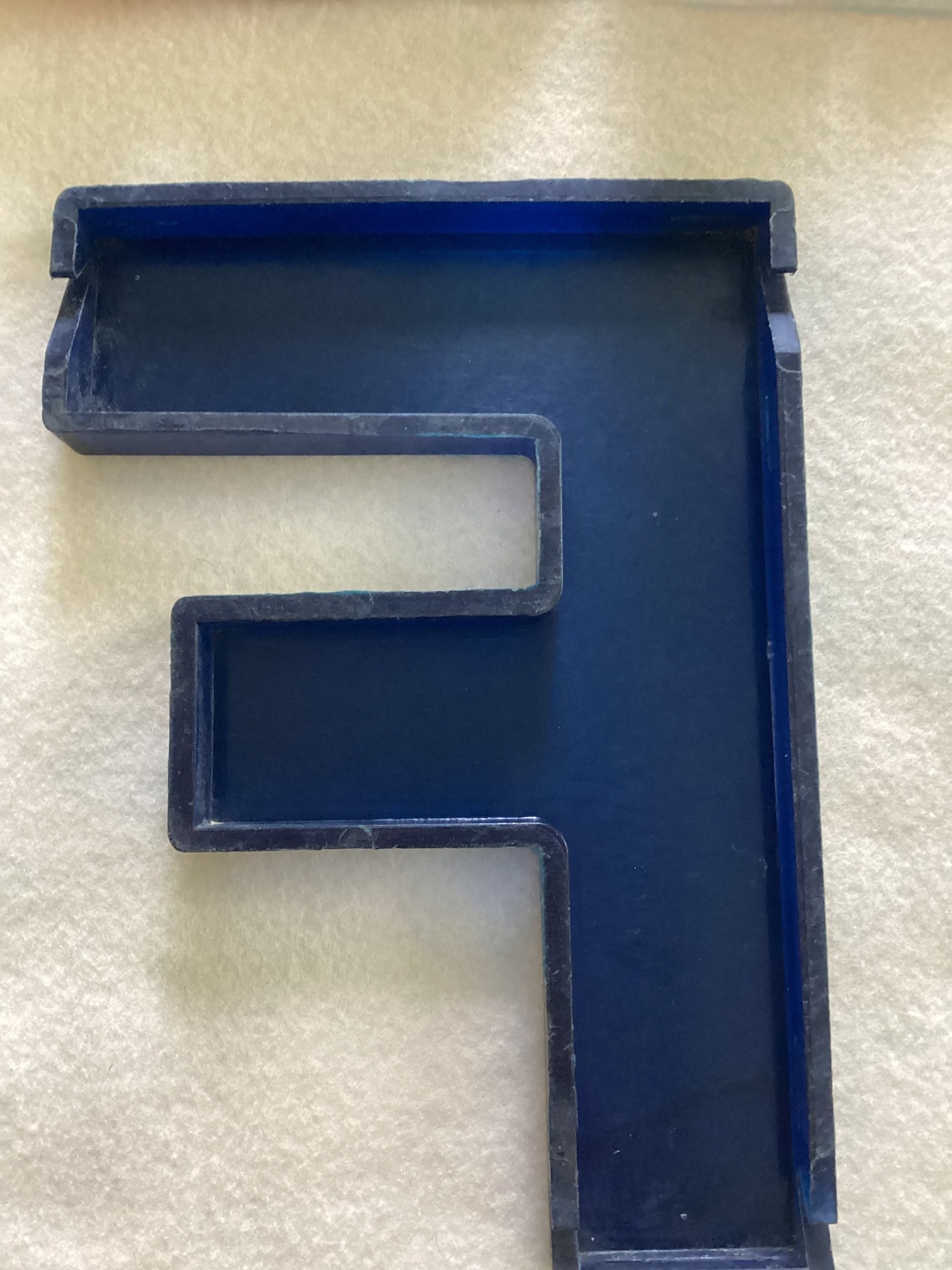 Vintage Marquee Letter F - Etsy
