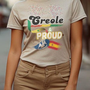 Proud Creole Tee - Creole Heritage, African Culture, Festival Shirt ...