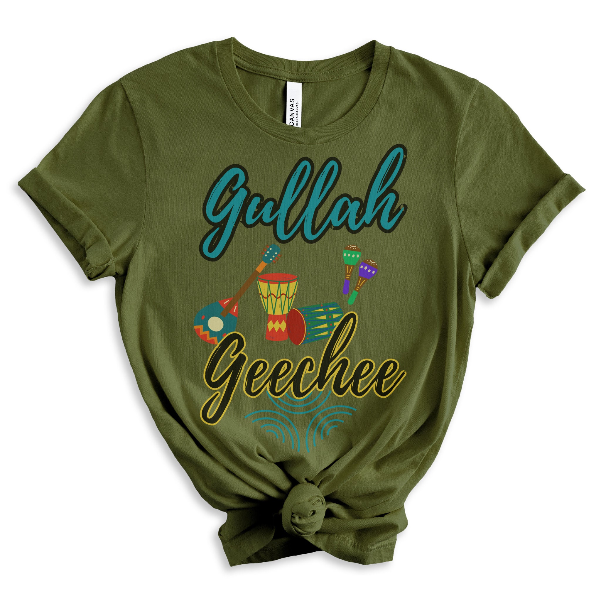 Gullah Geechee African Drums Tshirt, African Descent, African Heritage ...