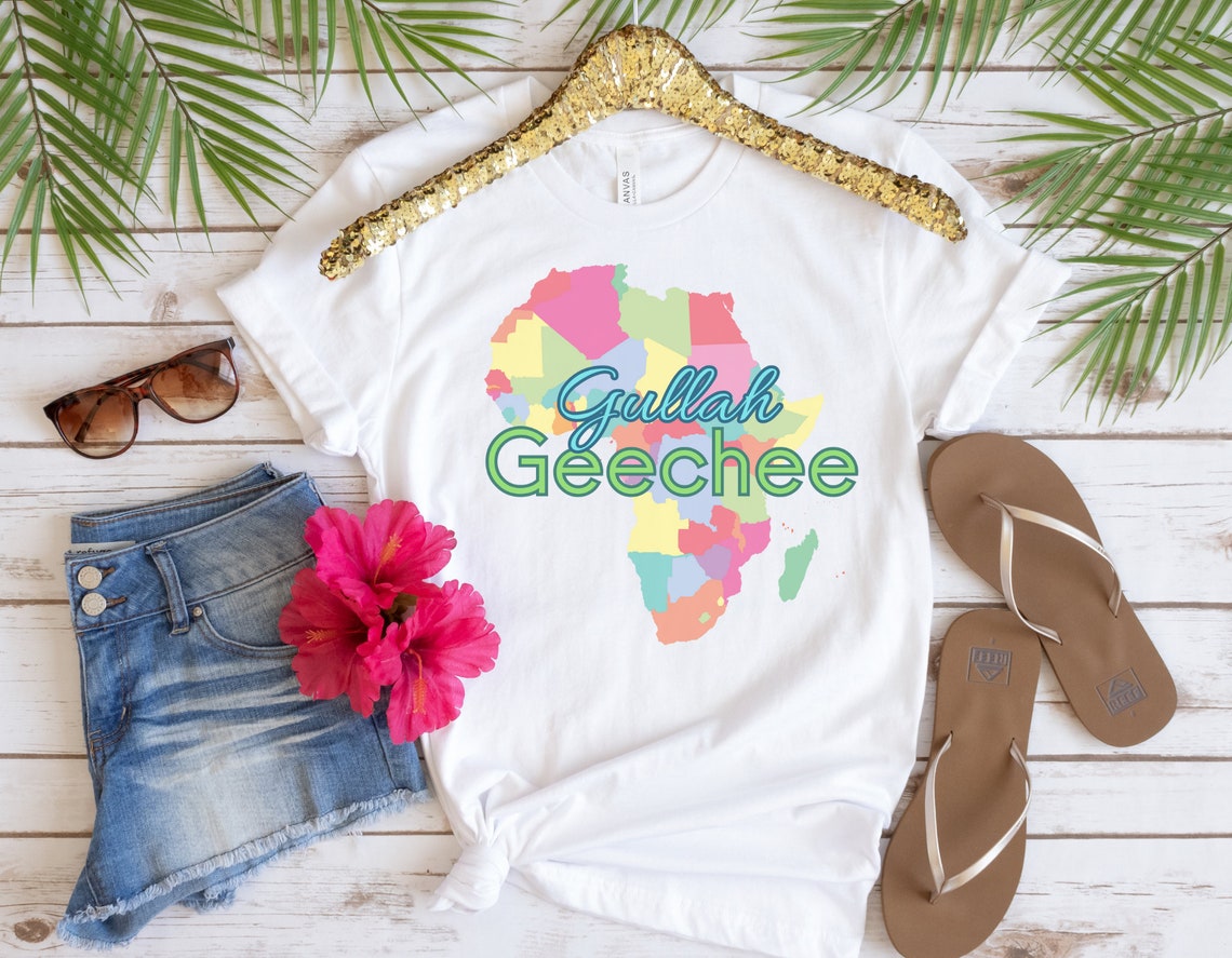 Gullah Geechee T-shirt African Tribe Tshirt Africa Gullah - Etsy